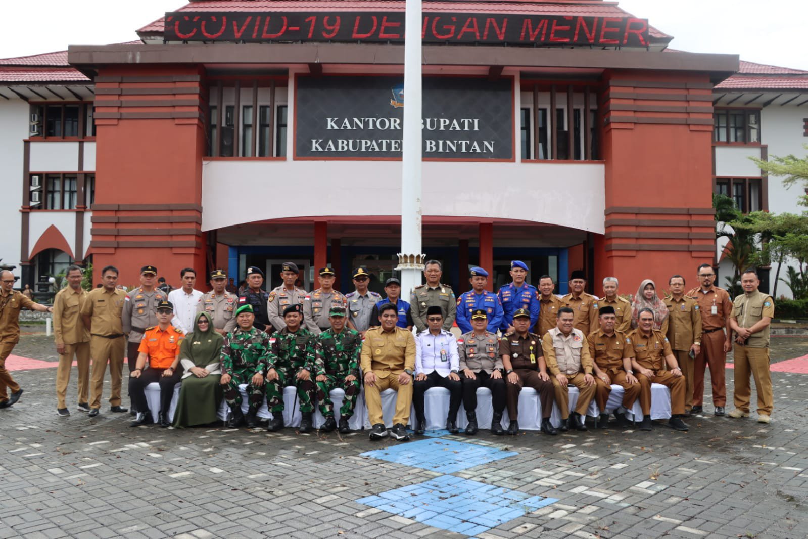 Jelang Penutupan Tahun 2022 Tni Polri Dan Fkpd Kabupaten Bintan